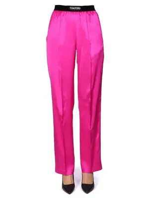 TOM FORD Tom Ford Silk Pants - Fuchsia