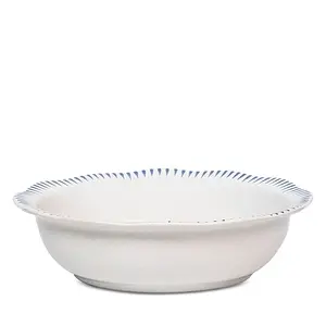 JULISKA Sitio Stripe 12 Serving Bowl - Delft Blue