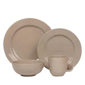 JULISKA Puro 4 Piece Dinnerware Place Setting - Taupe