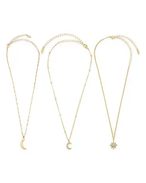 Ettika Night Sky Layered Necklace Set