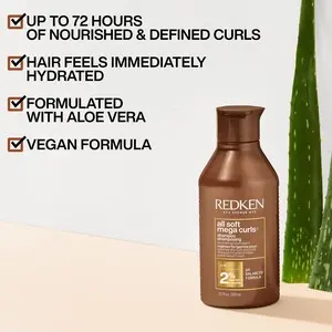 REDKEN All Soft Mega Curls Shampoo For Curly Hair