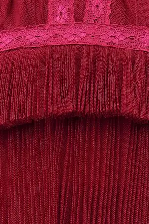 HUTCH Charley Deep-v Pleated Tiered Maxi Dress