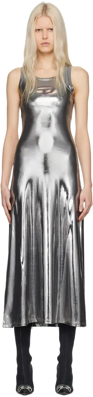 DIESEL® Diesel Silver D-Lyny Maxi Dress - 9xx