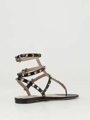 Valentino Garavani Rockstud Sandals In Nappa With All-over Studs