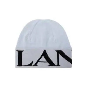 LANVIN Virgin Wool Beanie - Blue
