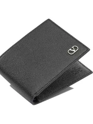 Valentino Garavani V Logo Signature' Wallet - Black