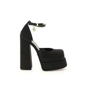 Versace Silk Satin Platform Pumps
