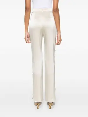 Nanushka Felina Satin Pants - Neutrals