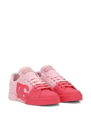 Dolce & Gabbana Portofino Gradient Leather Sneakers