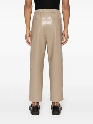 Nanushka Drawstring Straight-leg Trousers