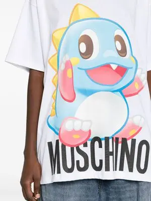 Moschino Anime-print Organic-cotton T-shirt