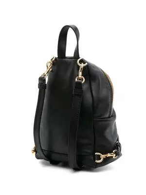 Moschino Mini Backpack With Logo Appliqu