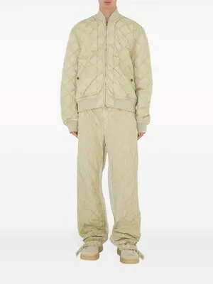 Burberry Stand Up-collar Quilted Bomber Jacket