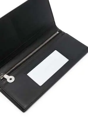 Acne Studios Logo-patch Leather Wallet - Pink