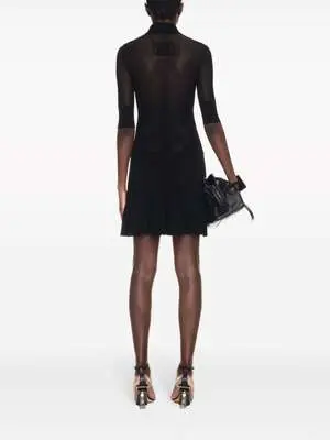 Off-White Arrow Fishnet Minidress