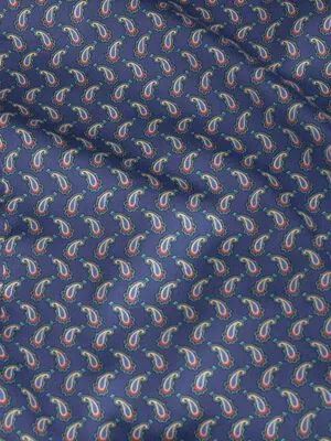 Etro Paisley-print Cotton Shirt - Blue