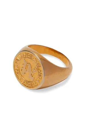 Palm Angels Monogram Signet Ring