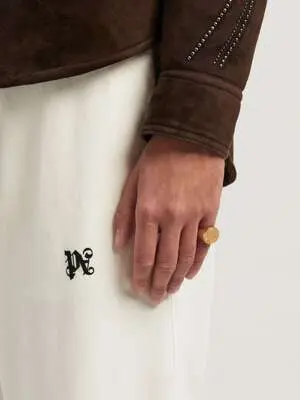 Palm Angels Monogram Signet Ring