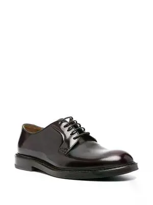 DOUCAL'S Panelled Leather Derby Shoes