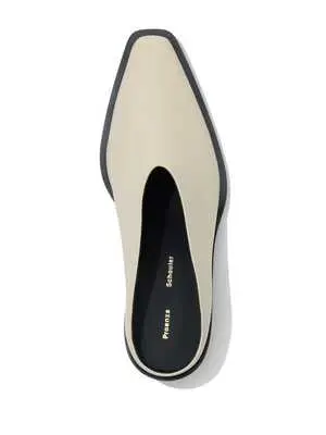 Proenza Schouler Bronco Leather Mules