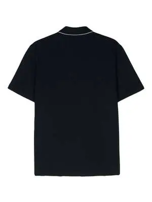 Brioni Logo-embroidered Cotton Polo Shirt