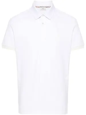 Men's Etro White Polos