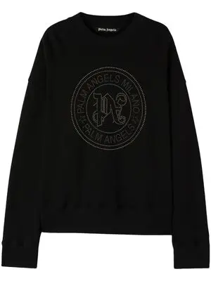 Palm Angels Milano Studded Sweatshirt