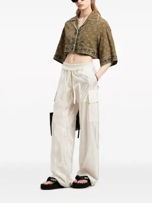 Palm Angels Satin Parachute Trousers