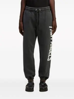 Palm Angels City Washed-effect Track Pants