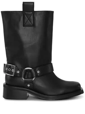 Women's Studded Biker Boots