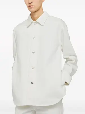 JIL SANDER Long-sleeve Denim Shirt