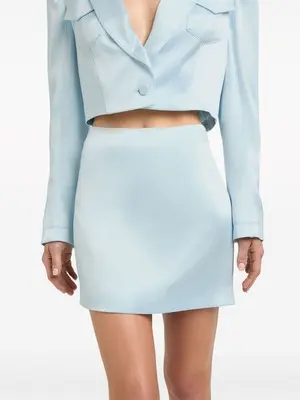 Cinq À Sept Doris Satin Miniskirt