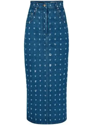 Nina Ricci Button Detailed Skirts