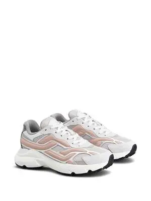 TOD'S Panelled Low-top Sneakers - Grey