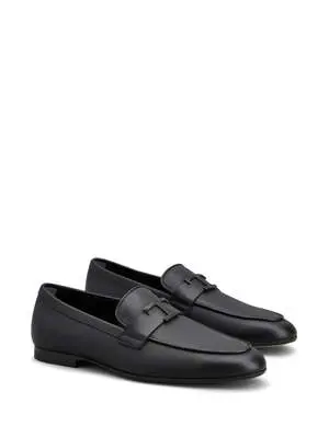 TOD'S T Timeless Leather Loafers