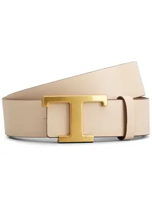 TOD'S T Timeless Reversible Leather Belt
