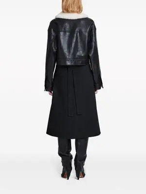 Proenza Schouler Judd Shearling-collar Leather Jacket
