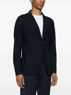 Herno Single-breasted Blazer - Blue