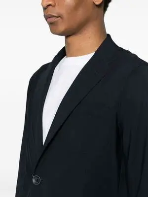 Herno Single-breasted Blazer - Blue