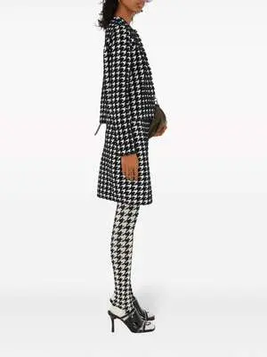 Burberry Houndstooth Crew-neck Jumper