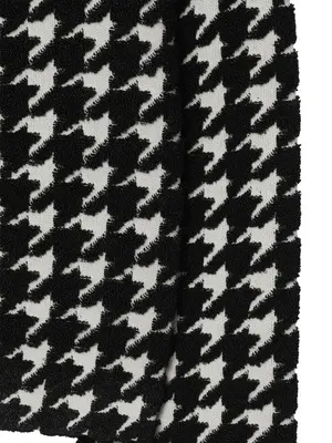 Burberry Houndstooth Crew-neck Jumper