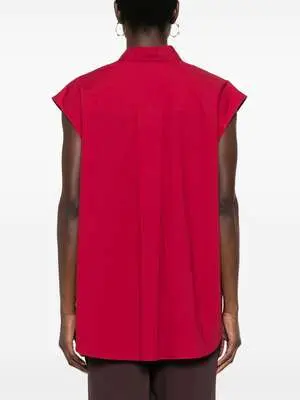 P.a.r.o.s.h Broderie Anglaise Cotton Shirt