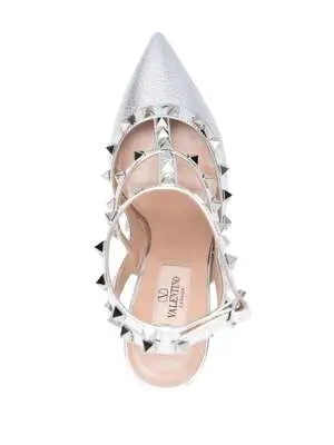 Valentino Garavani Rockstud 100mm Caged Pumps