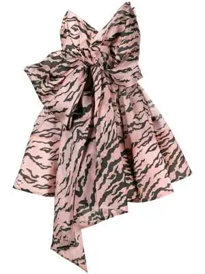 Zimmermann Matchmaker Oversize-bow Mini Dress