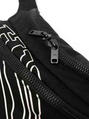 Y3 Logo-embroidered Belt Bag