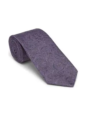 Brunello Cucinelli Paisley Silk Neck Tie