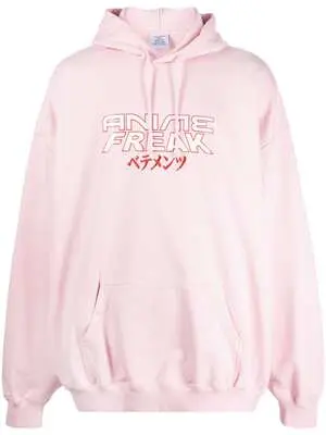 Vetements Anime Freak Cotton-blend Hoodie