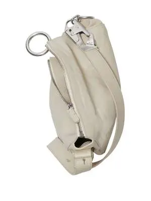 Burberry Small Knight Leather Shoulder Bag - Neutrals