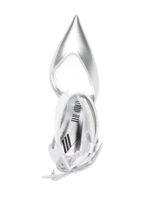Attico Morgan 105mm Pumps - Silver