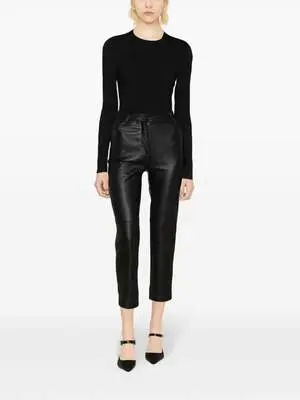Versace Boned Crepe Bodysuit